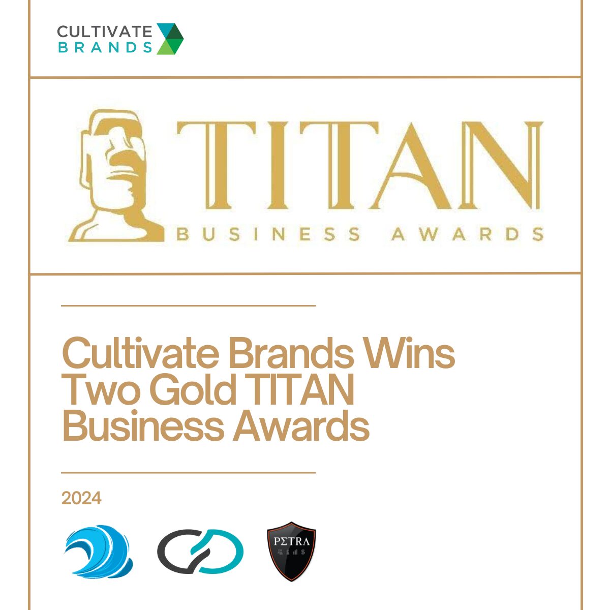 Cultivate Brands Wins Two Gold TITAN Business Awards for Outstanding ...
